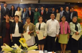 OLFU President inaugurated as new PACU Head - Our Lady of Fatima University