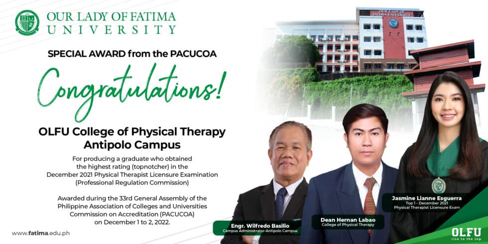 PACUCOA applauds OLFU Feats at 33rd General Assembly - Our Lady of ...