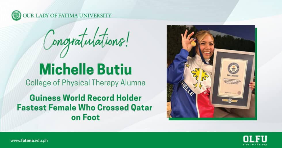 PT Alumna Butiu becomes a Guiness World Record Holder as the Fastest ...
