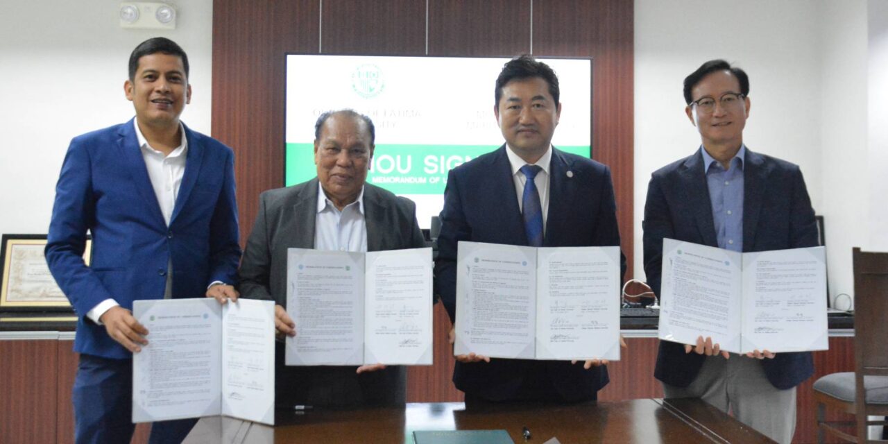 President of South Korea’s MMU visits OLFU, signs MoU anew - Our Lady ...